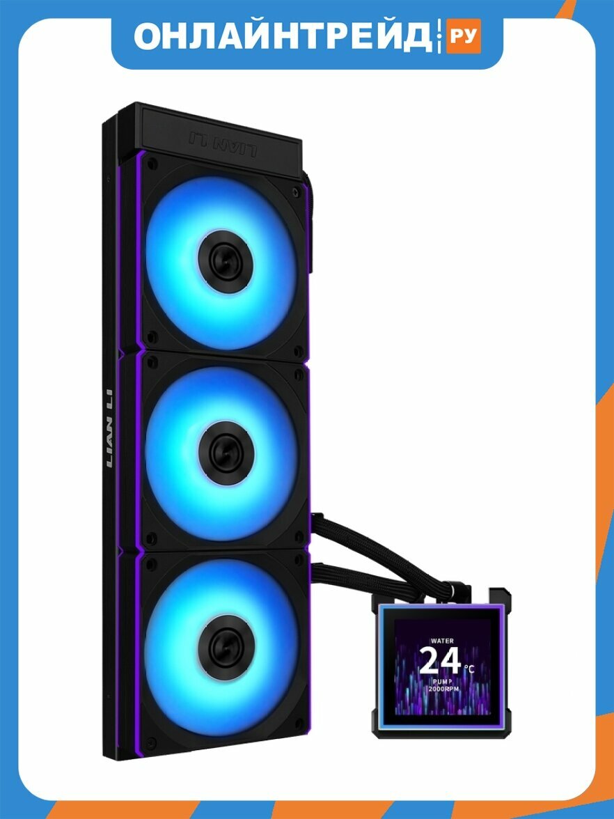 СВО для процессора Lian LI HydroShift II LCD-S 360CL Black (G89. GHS2LCDS36CB. R0) (GHS2LCDS36CB)