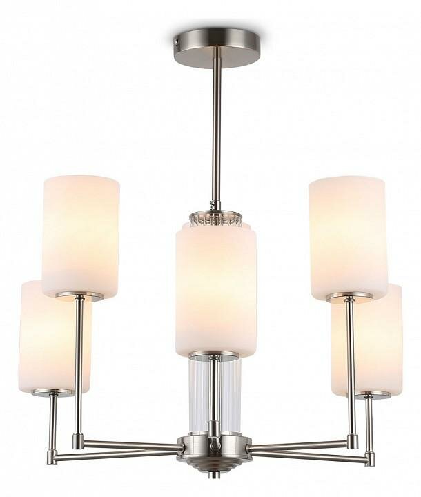 Люстра на штанге Ambrella Light HIGH LIGHT LH56211 цвет плафона подвески Белый, цвет арматуры Никель
