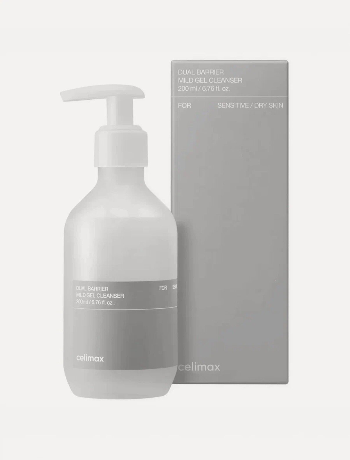 Гель пенка для умывания с церамидами Celimax Dual Barrier Mild Gel Cleanser, 200 мл