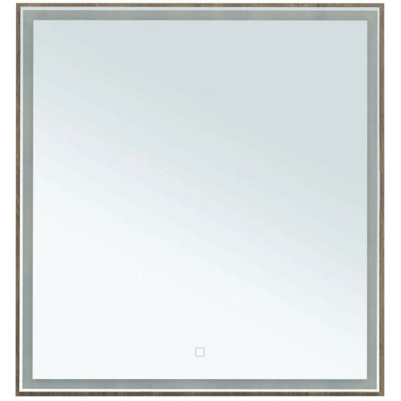 Зеркало Aquanet Nova Lite 75 249513 с подсветкой Дуб рустикальный
