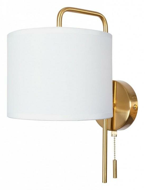 Настенный светильник Arte Lamp Rupert A5024AP-1PB цвет плафона подвески Белый, цвет арматуры Медь