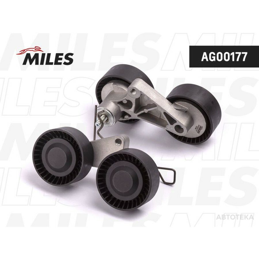 Натяжитель ремня приводного BMW E39/E38 M62 3.5-4.0L AG00177 MILES AG00177