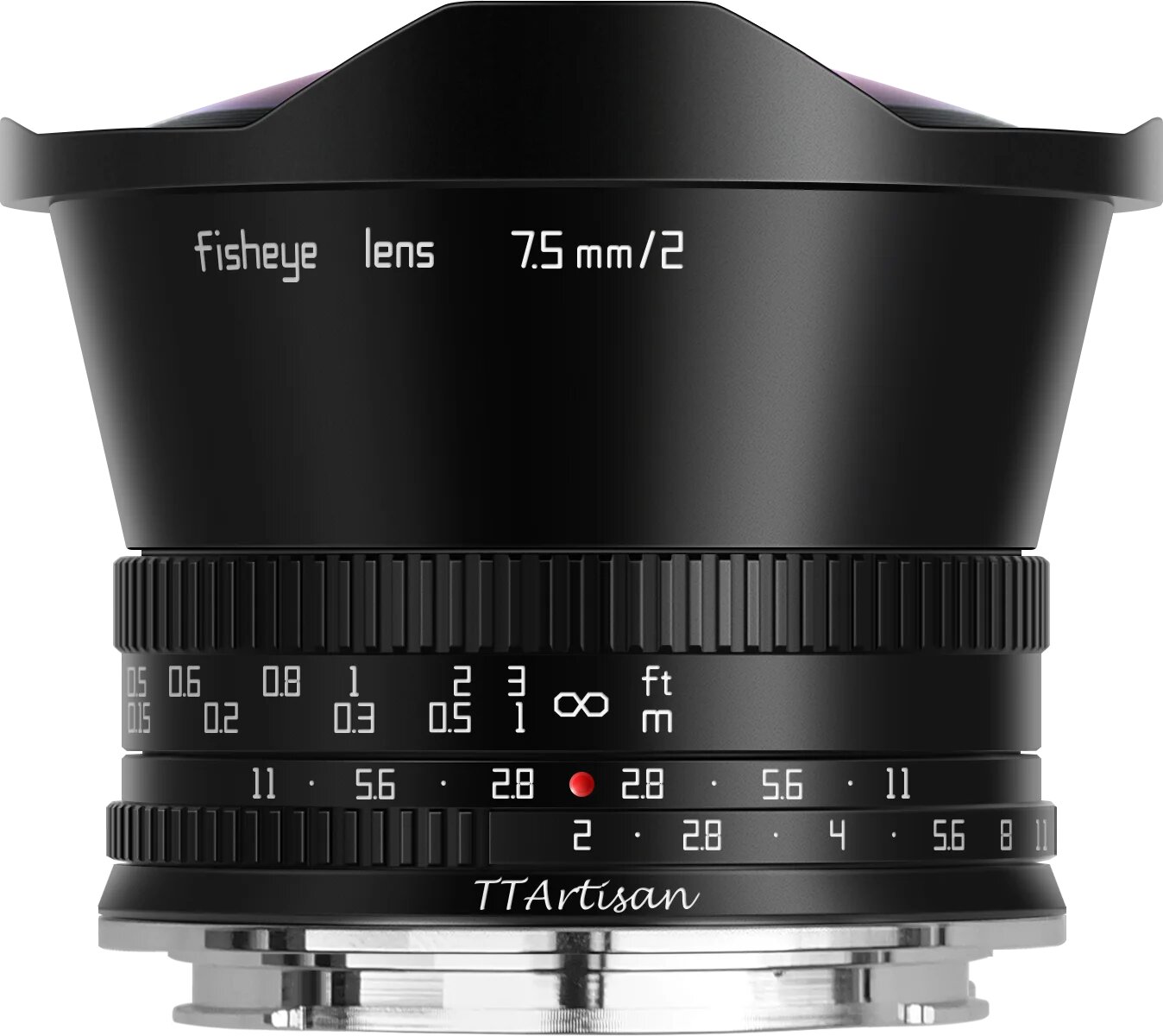 TTArtisan 7.5mm F2 рыбий глаз Black