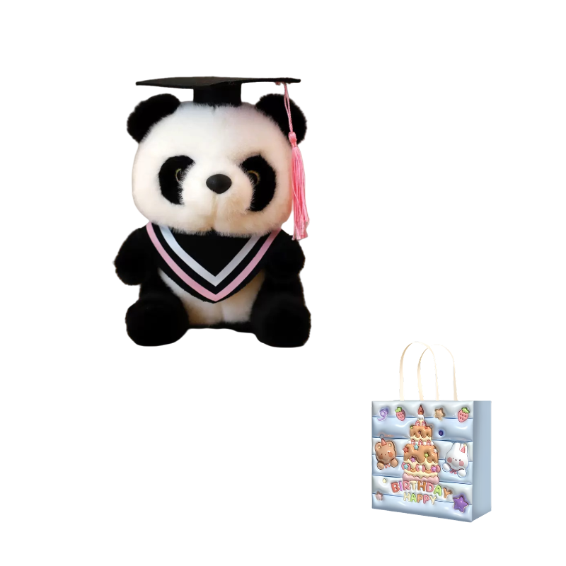 Сумка тоут  Doctor Panda — Red Collar