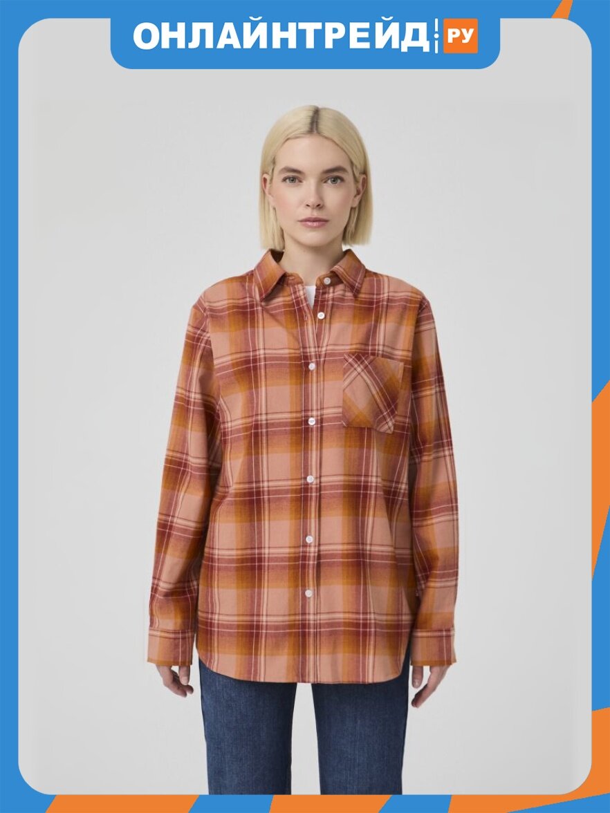 Рубашка Lee Cooper MT4G123217BS2LC1/RDOH женская, цвет бордовый, размер L