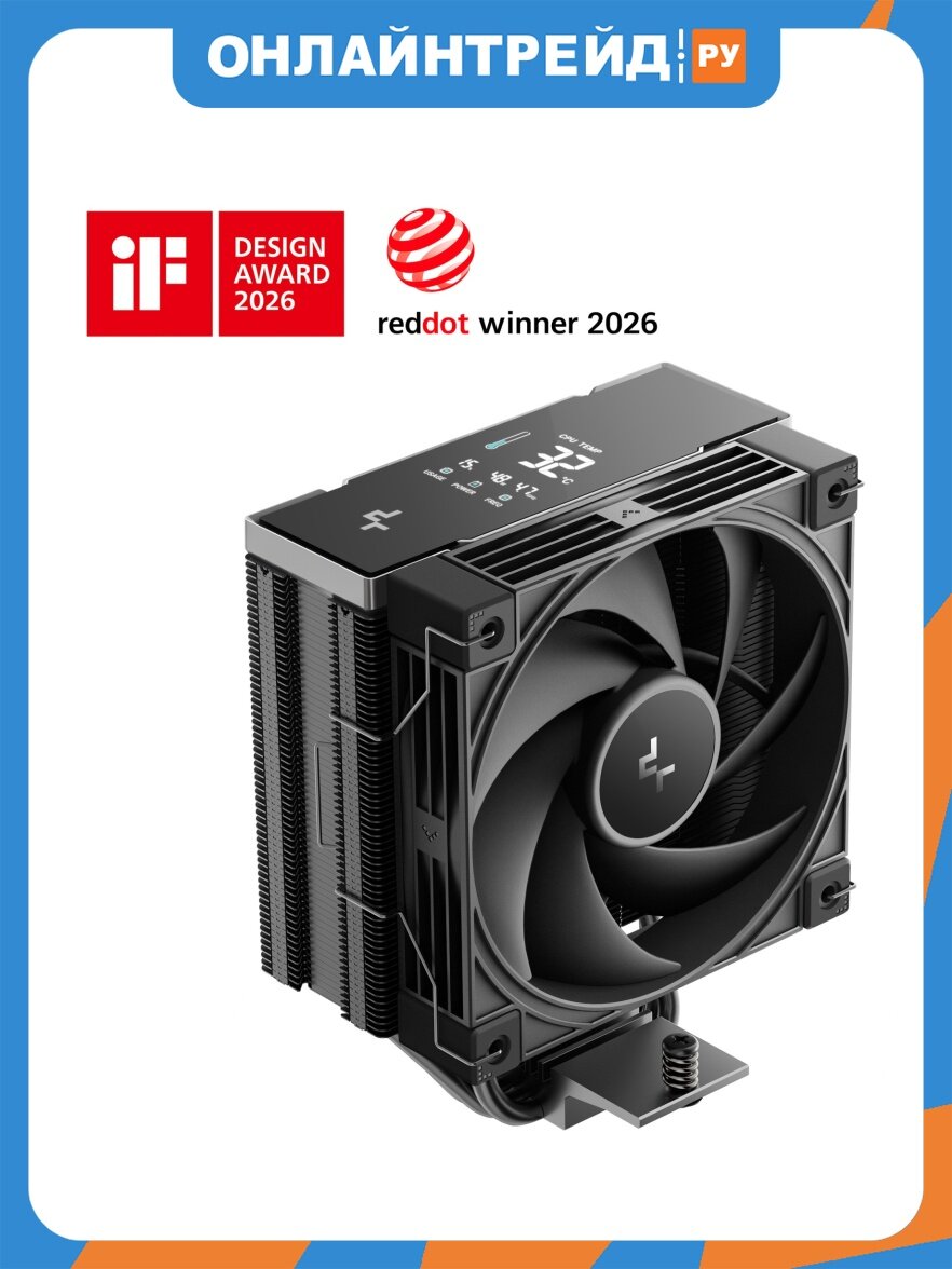 Кулер для процессора Deepcool AK400 G2 DIGITAL NYX (R-AK400G2-BKNNMN-GJD-1)