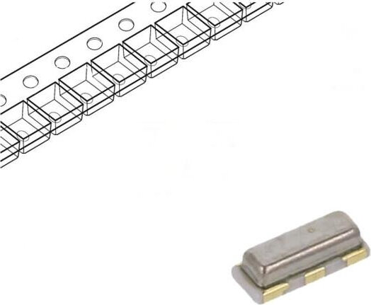 Резонатор MURATA CSTNE16M0VH3L000R0 Резонатор: керамический 16МГц SMD 3,2x1,3x0,9мм Погреш: 0,5П 1шт