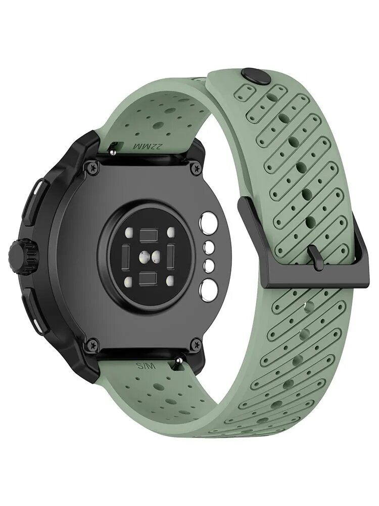 22mm Силиконовый ремешок для Suunto Race 2, Совместимость Vertical 2 / Vertical / 9 Peak Pro / 9 Peak / Race / Race S / Run, Huawei, Xiaomi, Amazfit