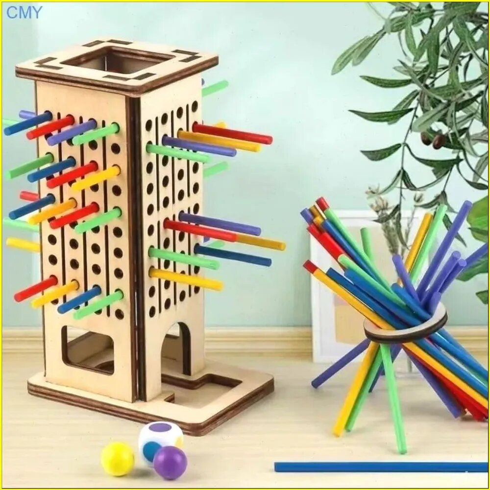Палочки Микадо / Керпланк / настольные игры для детей и взрослых
