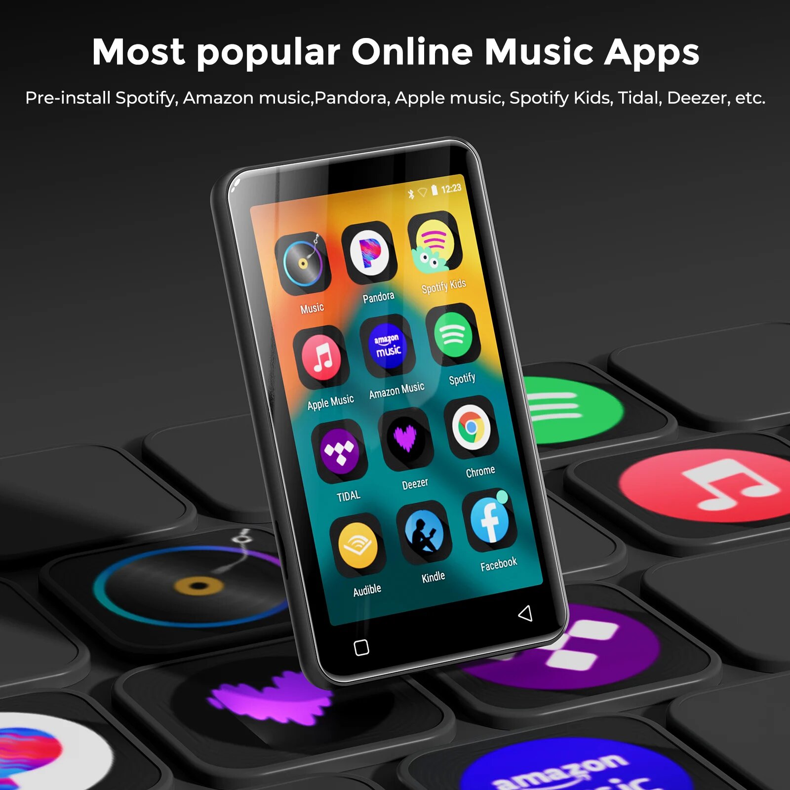 Android MP3-плеер 2025 Black — фото 1