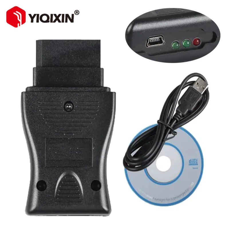 Диагностический инструмент для автомобилей Nissan: интерфейс Consult 14Pin USB OBD, кабель для считывания кодов неисправностей, адаптер для сканера Consult 14