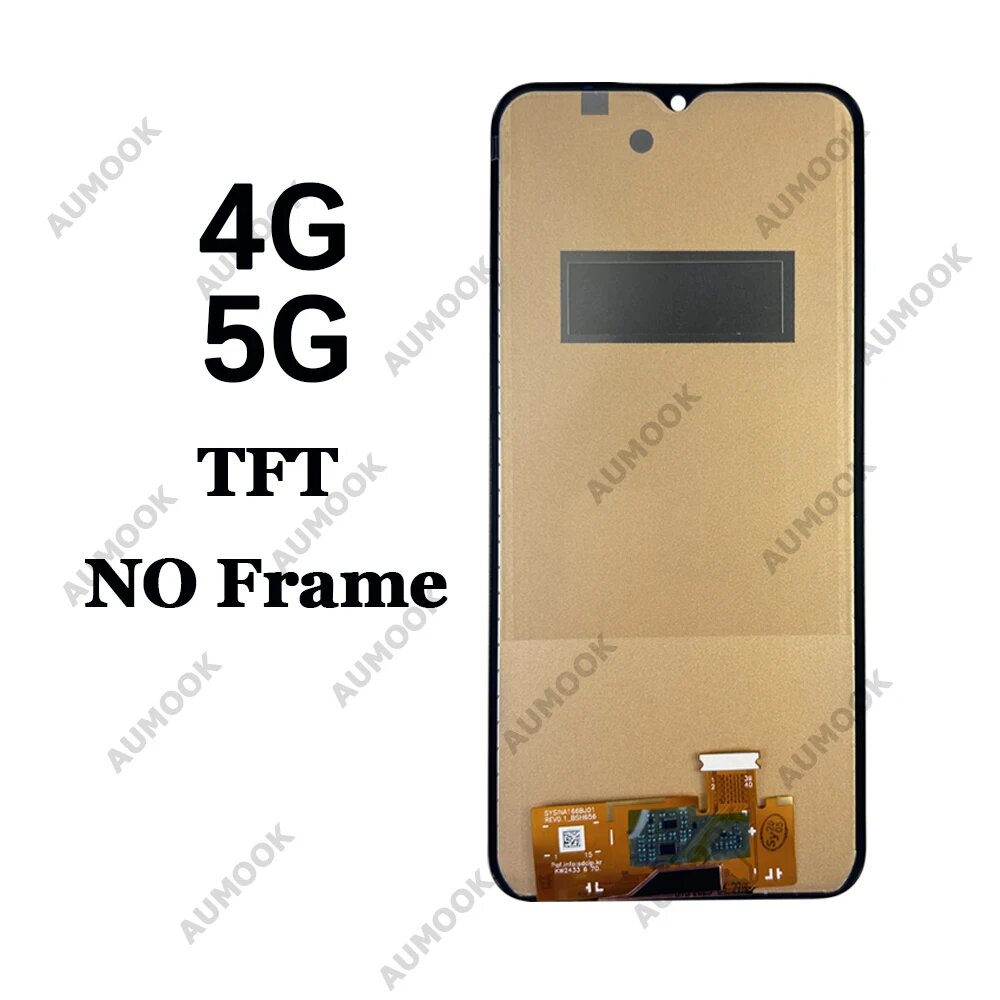 AMOLED ЖК-дисплей для Samsung Galaxy A16 5G, сенсорный экран для Samsung A16, 4G 5G TFT NO Frame