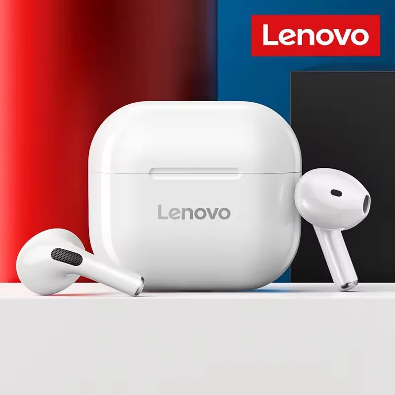 Беспроводные Bluetooth-наушники Lenovo LP40 TWS С Сенсорным Управлением, Спортивная Гарнитура