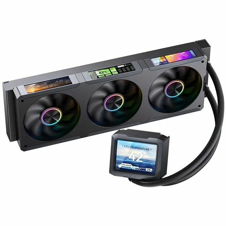 Система водяного охлаждения для ПК Jonsbo TF3-360SCB 120 мм A-RGB