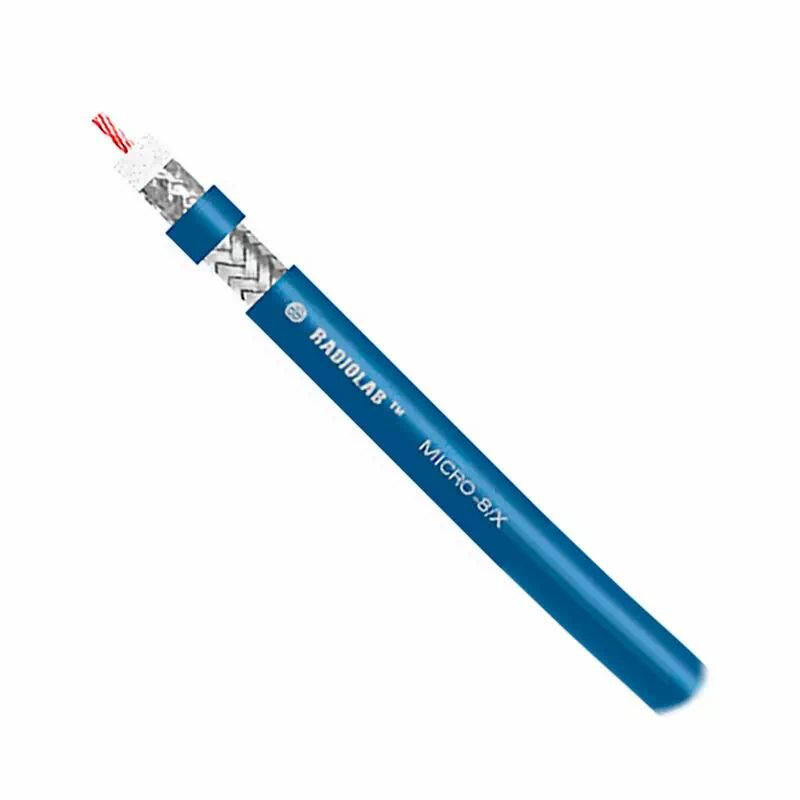Кабель коаксиальный Radiolab RG-8/X MICRO 50 Ом (синий)