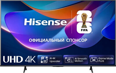 Телевизор Hisense 43A6S RU VIDAA разрешение частота обновления 60 Гц
