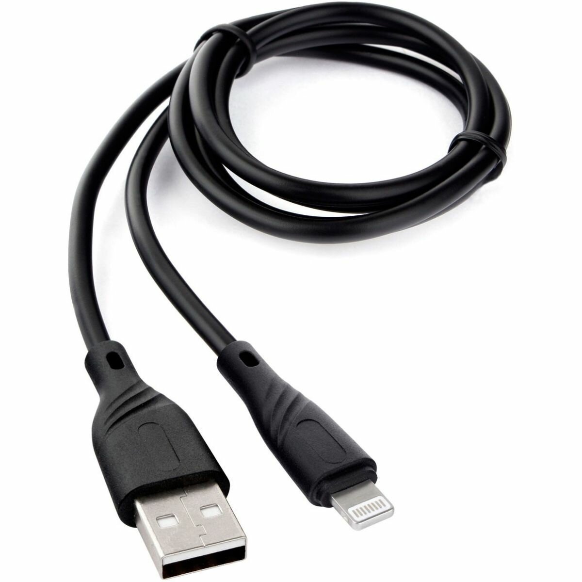 Кабель Cablexpert CCB-USB-AMAPO1-1MB 1м Lightning чёрный