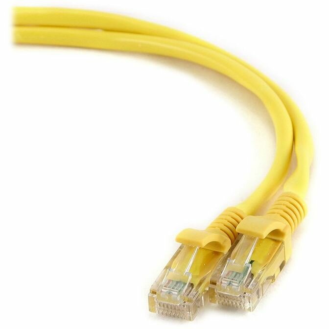 Патч-корд Cablexpert PP12-5M/Y 5м cat.5e UTP жёлтый