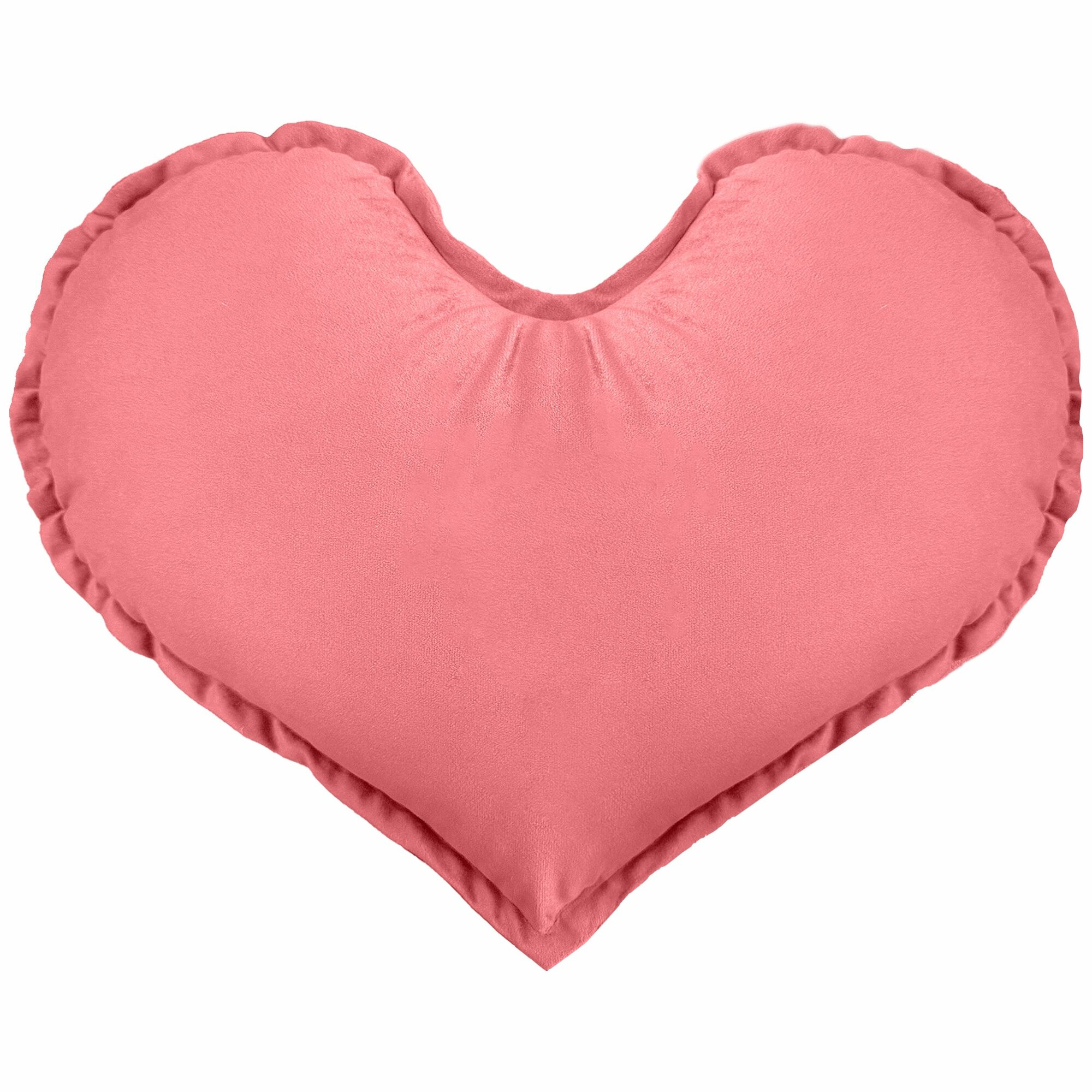 Подушка SEASONS декоративная Бархатное сердце pink