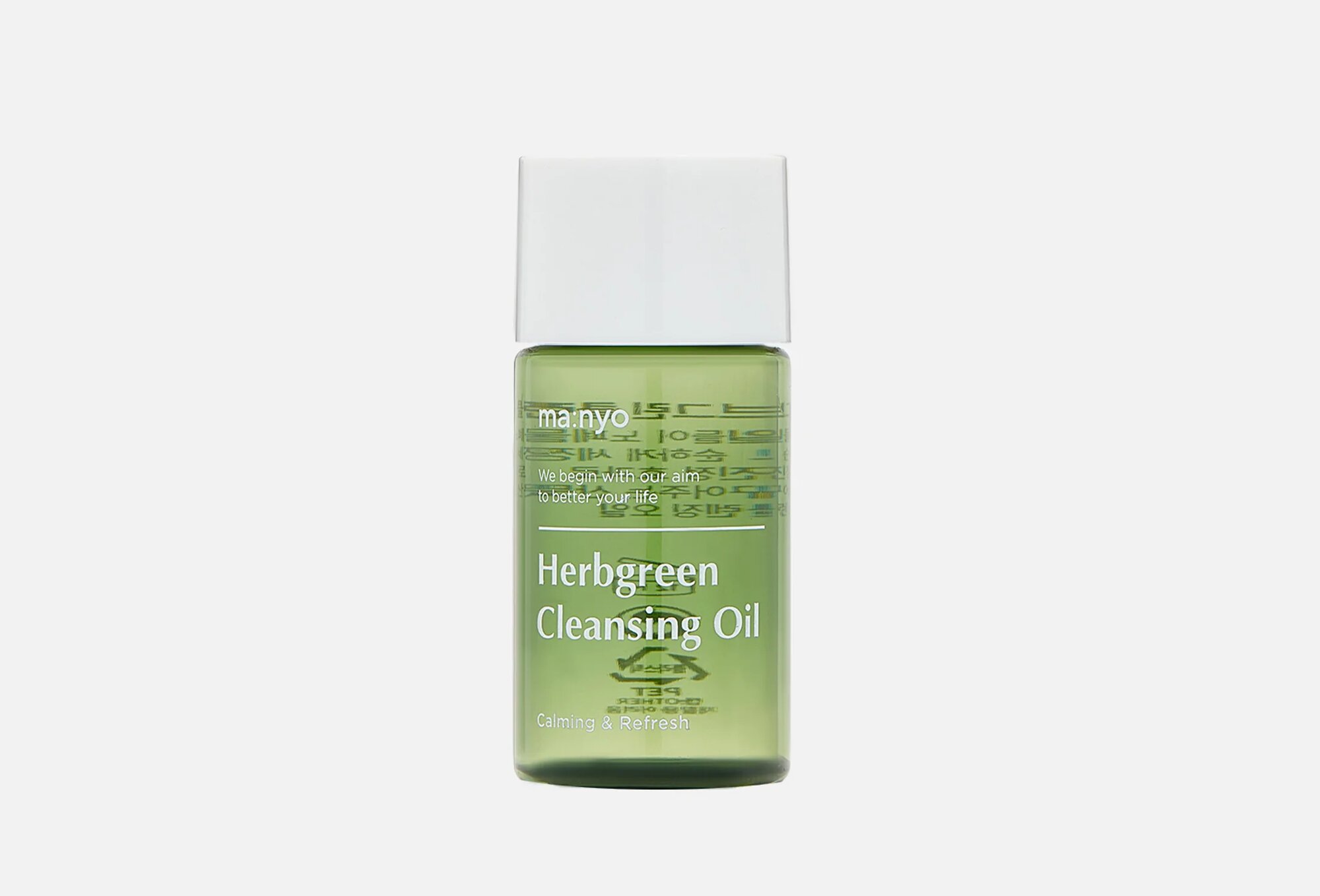 Успокаивающее гидрофильное масло для лица Ma: nyoHerbgreen Cleansing Oil, 25 мл