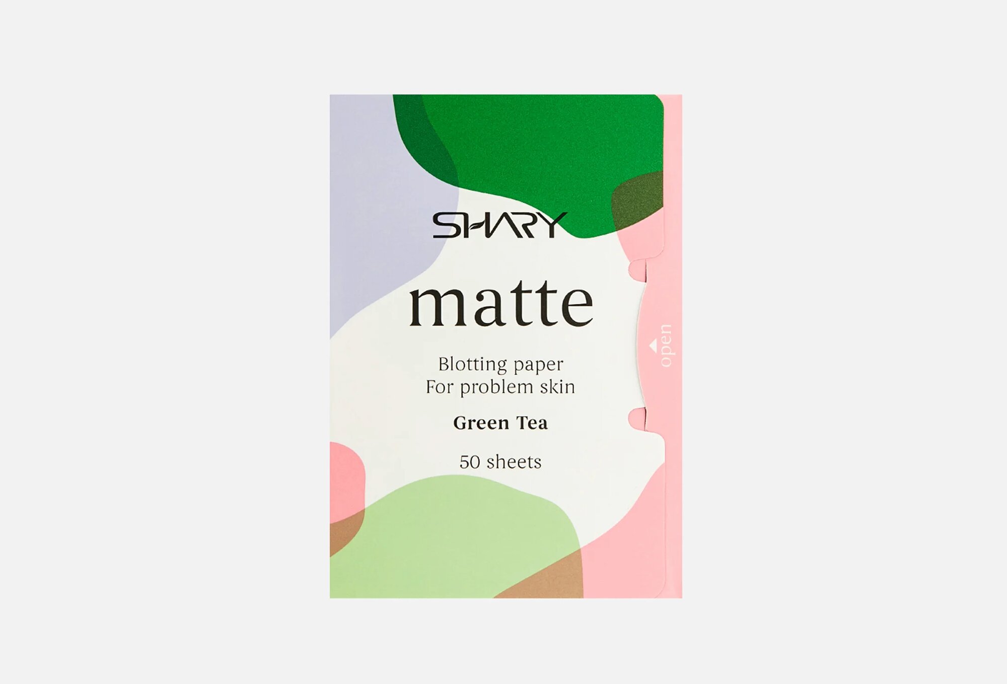 Shary Green Tea Набор матирующих салфеток для лица 3шт