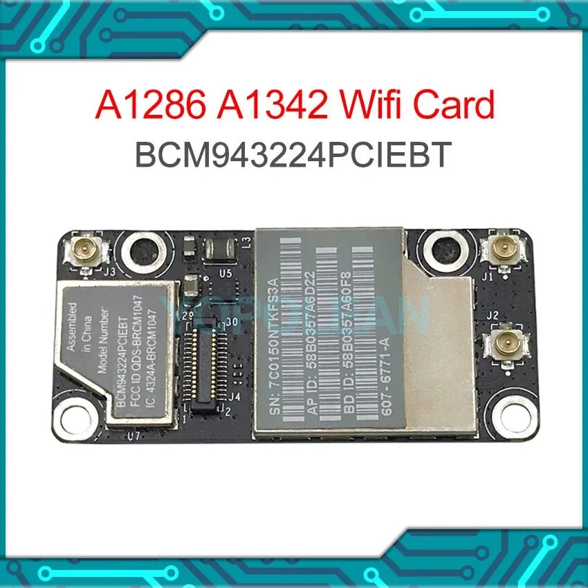 Оригинальная Wi-Fi карта BCM943224PCIEBT для Macbook Pro 15 дюймов A1286 2010 13 дюймов A1342 2009 2010 года