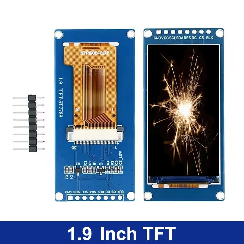 Дисплейный модуль AITEXM ROBOT 1.54/1.69/1.9 дюйма TFT LCD 1.9 TFT