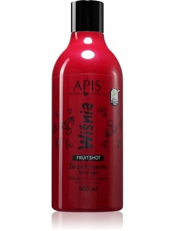 Средство для душа Apis Natural Cosmetics Fruit Shot Cherry, 500 мл