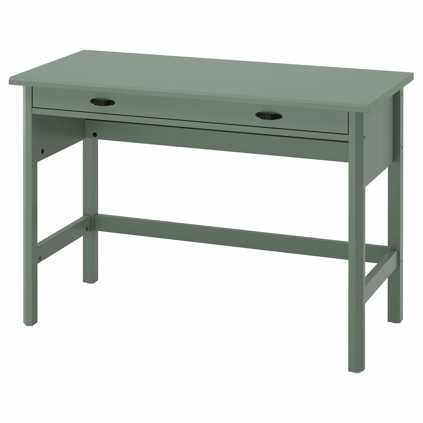 Письменный стол ikea brytning, зеленый, 110x53x75 см 506.097.50