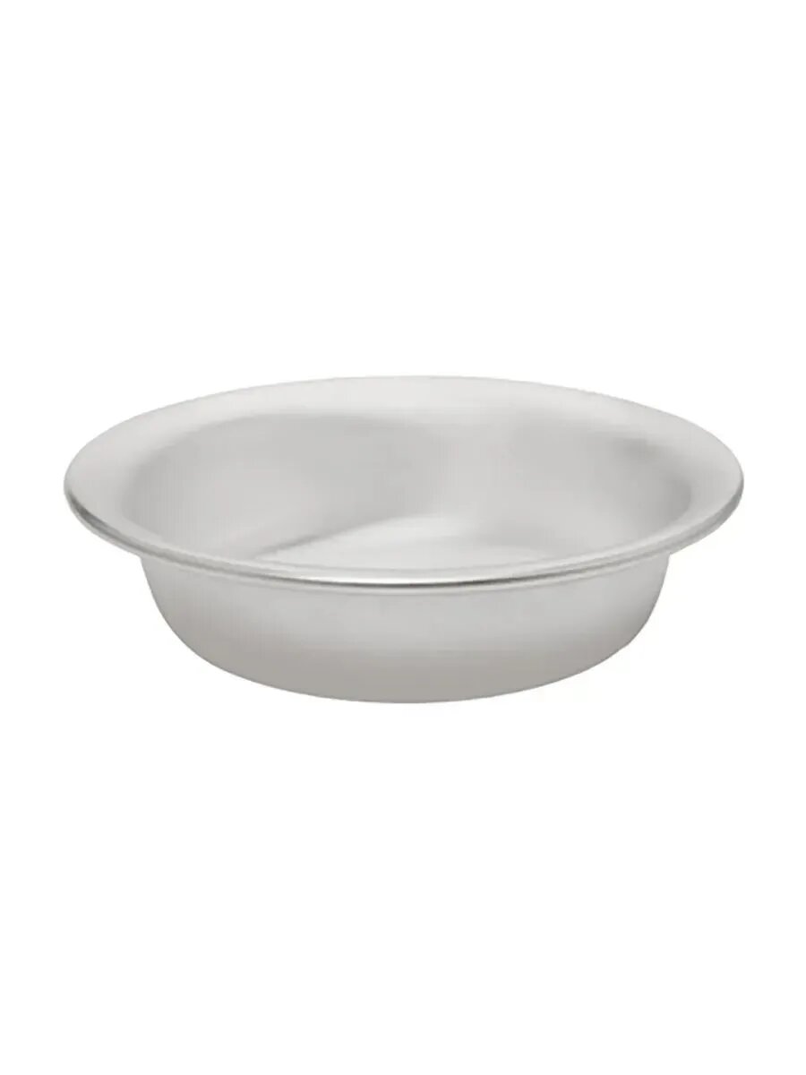 Миска алюминиевая 1л, 20см, для кухни, салата, теста, похода