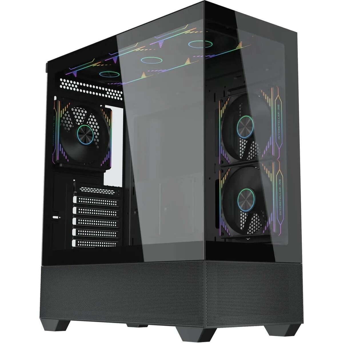 Корпус компьютерный Accord ACC-EL1B Mini Tower чёрный