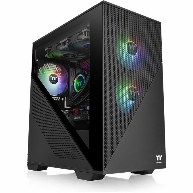 Корпус компьютерный Thermaltake CA-1S4-00S1WN-00 Mini Tower чёрный