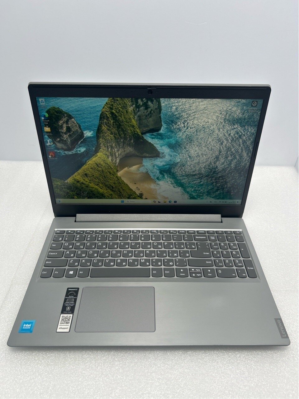 Ноутбук Lenovo L3-15ITL6 (82HL0036RK) 15.6"/Intel Celeron 6305/RAM 4GB/SSD 256GB/Intel UHD Graphics/IPS/1920x1080/Win10/Подсветка кл-ры: нет/серый. Состояние: B1