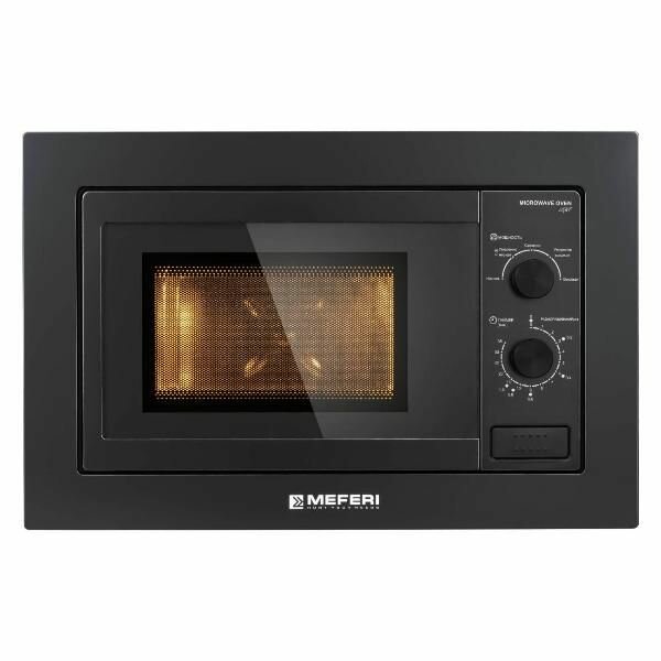 Встраиваемая микроволновая печь MEFERI MMO6020BK LIGHT черная