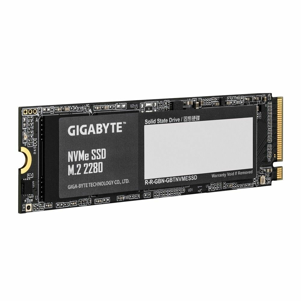 Внутренний SSD-диск Gigabyte Твердотельный накопитель SSD M.2 2280 512GB PCI-Express 3.0 x4, NVMe 1.3