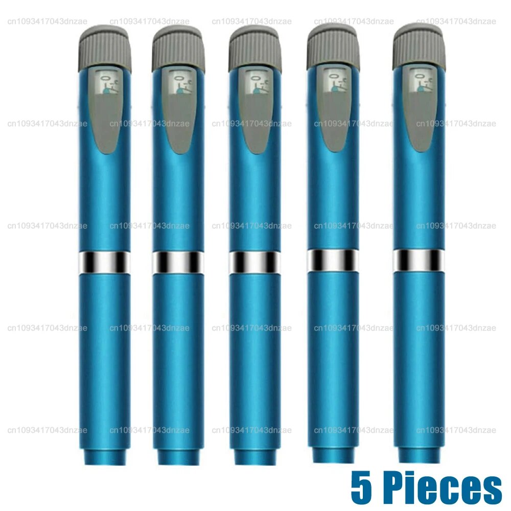 Многоразовый инъекционный шприц Magic Pen Kit HDRSMTMED для инсулина Lilly 5Pcs Blue Pen