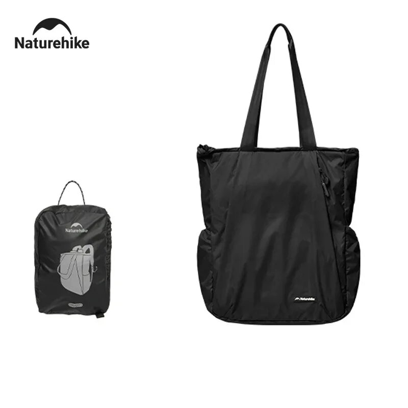Naturehike 18L Портативный Рюкзак Черный, Black