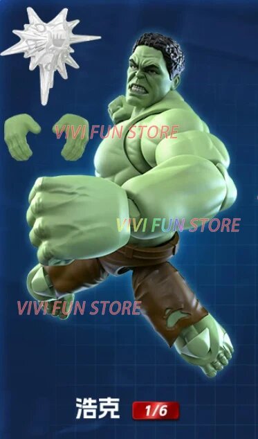 BLOKEES Marvel Hero CHAMPION CLASS LITE 01 Spider-Man: Brand New Day Hulk Scorpion Зеленый, D
