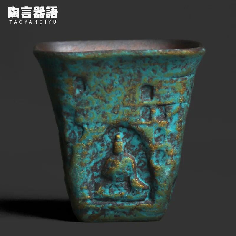 Jianzhan Master Cup чайная чашка Lazuli Dunhuang Hermit 50 мл