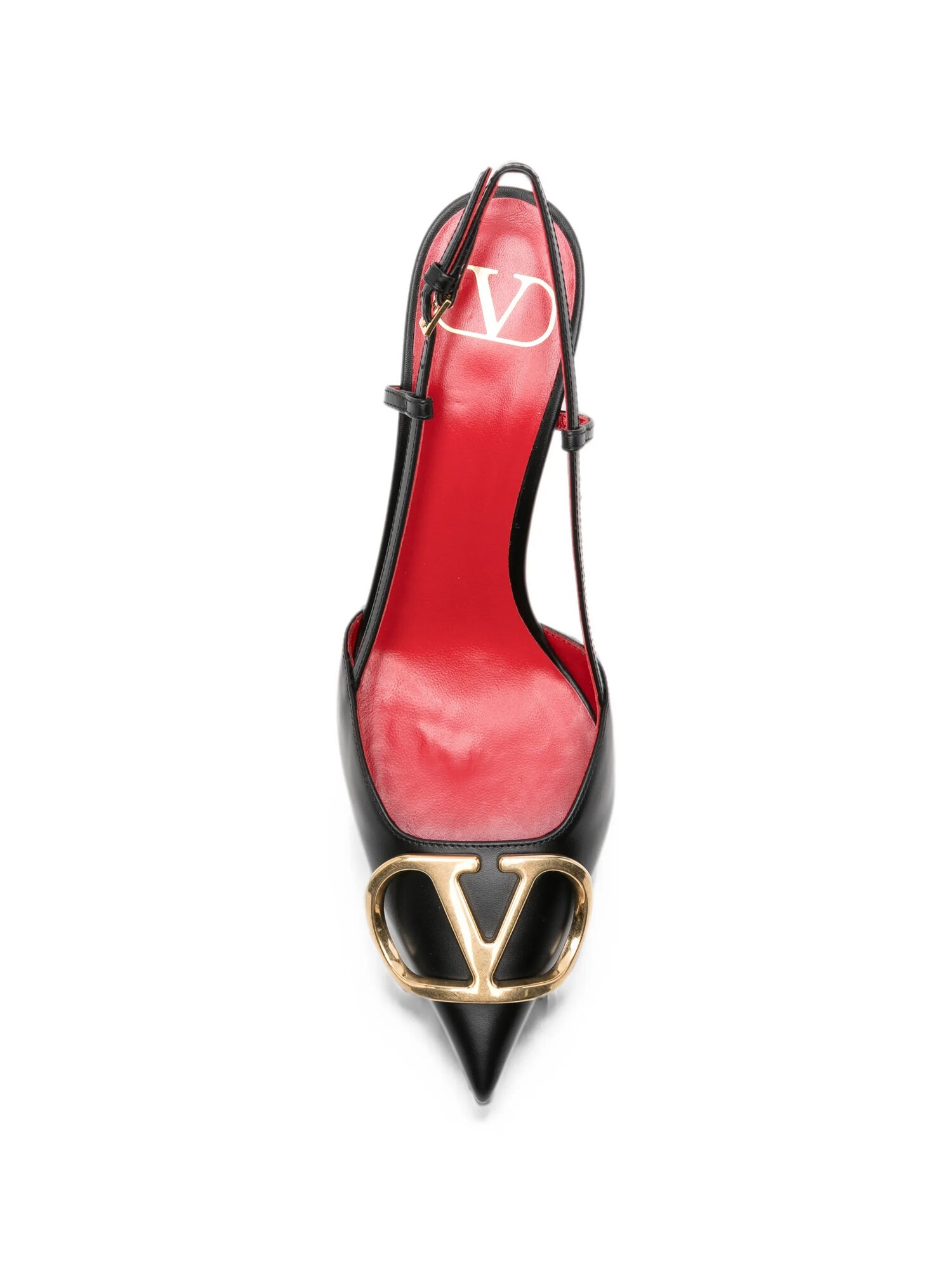 Мюли Valentino Logo-appliqué mules, размер 38 — фото 1