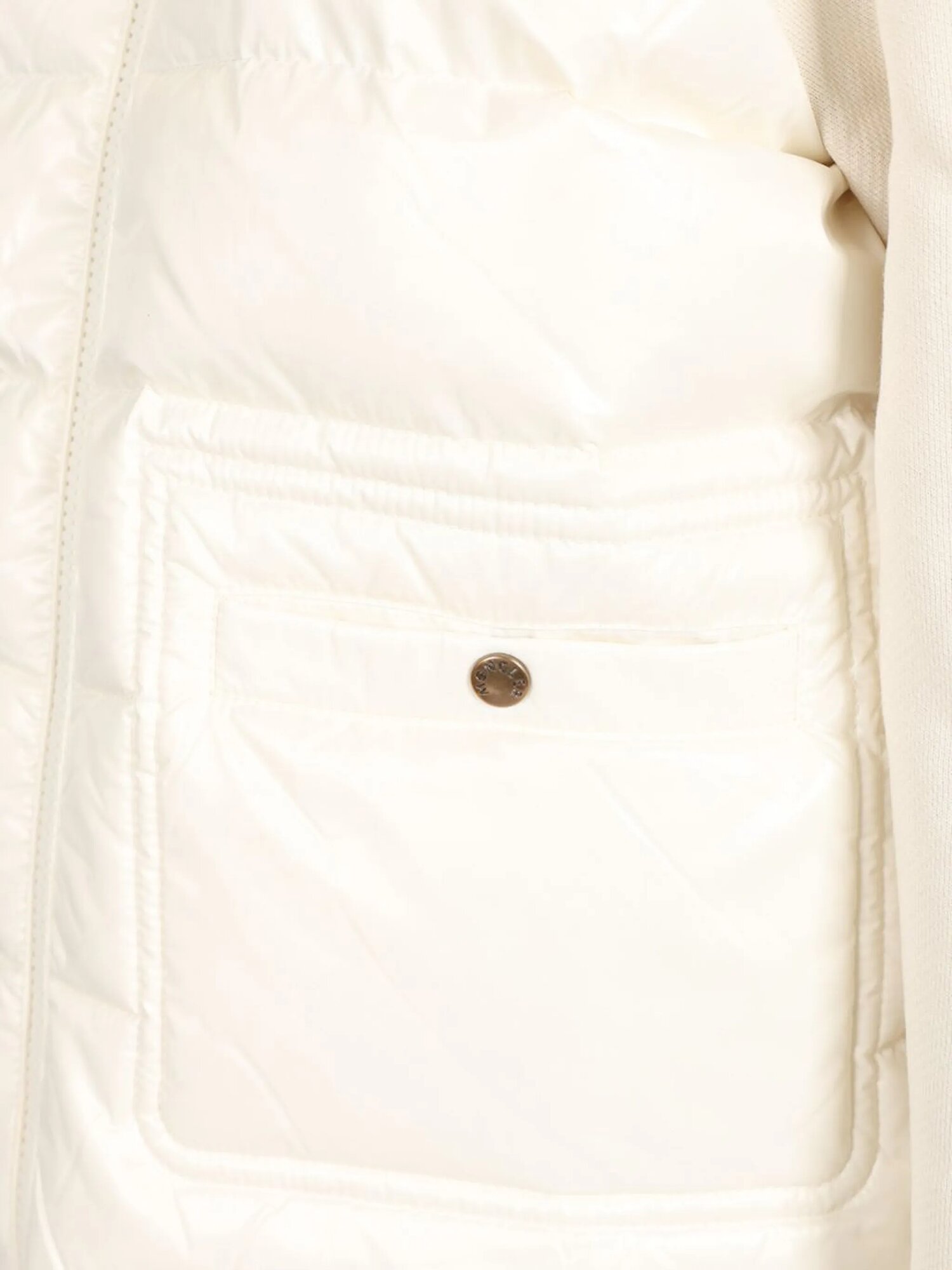 Куртка Moncler Quilted-panel zip-up jacket, размер 42 — фото 1