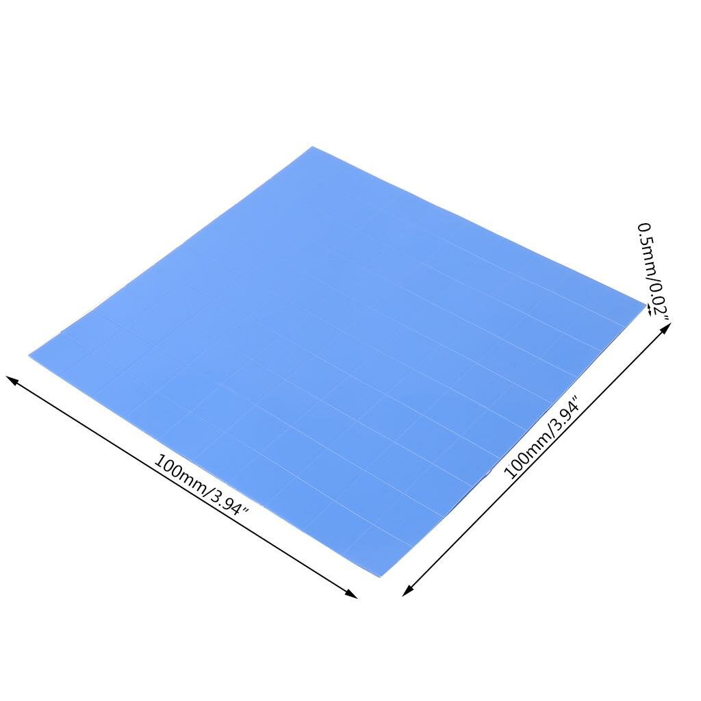 Термопрокладка 100x100x0.5мм (100 шт.), Синий