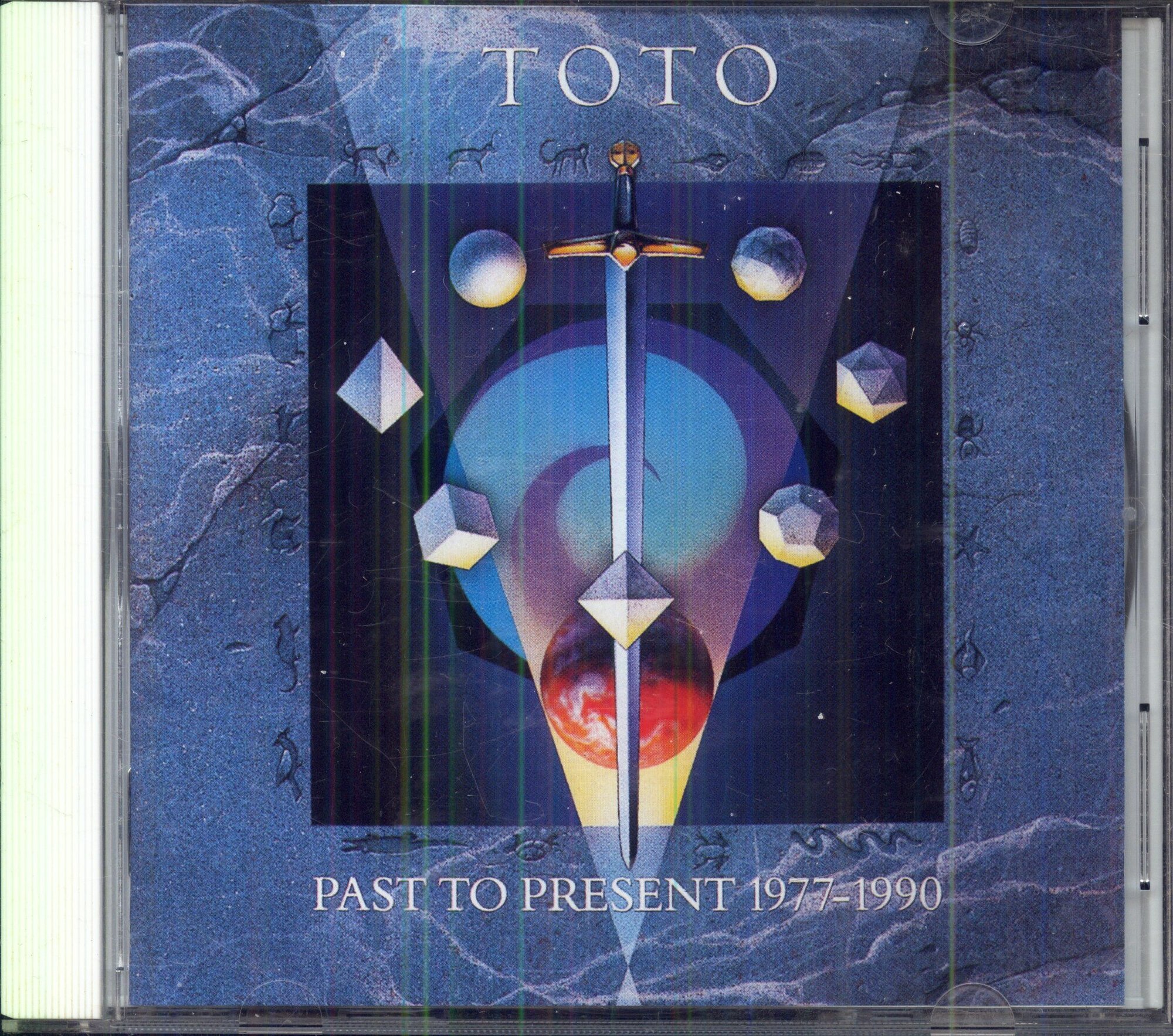 Toto. Past To Present 1977-1990 (Без OBI, Japan, Sony Records Int'l , MHCP 186, 2004, импортн. компакт-диск) CD