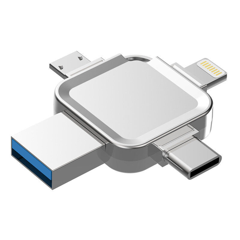 U65 128GB USB-флешка с портом Type-C, совместимая с устройствами Apple, высокая скорость передачи, портативная