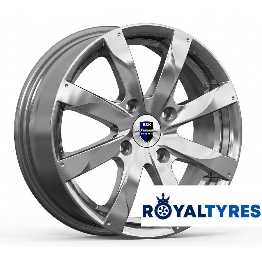 Литой колесный диск КиК Джемини R14 / 5.5J PCD 4x100 ЕТ 39 ЦО 67.1 HB