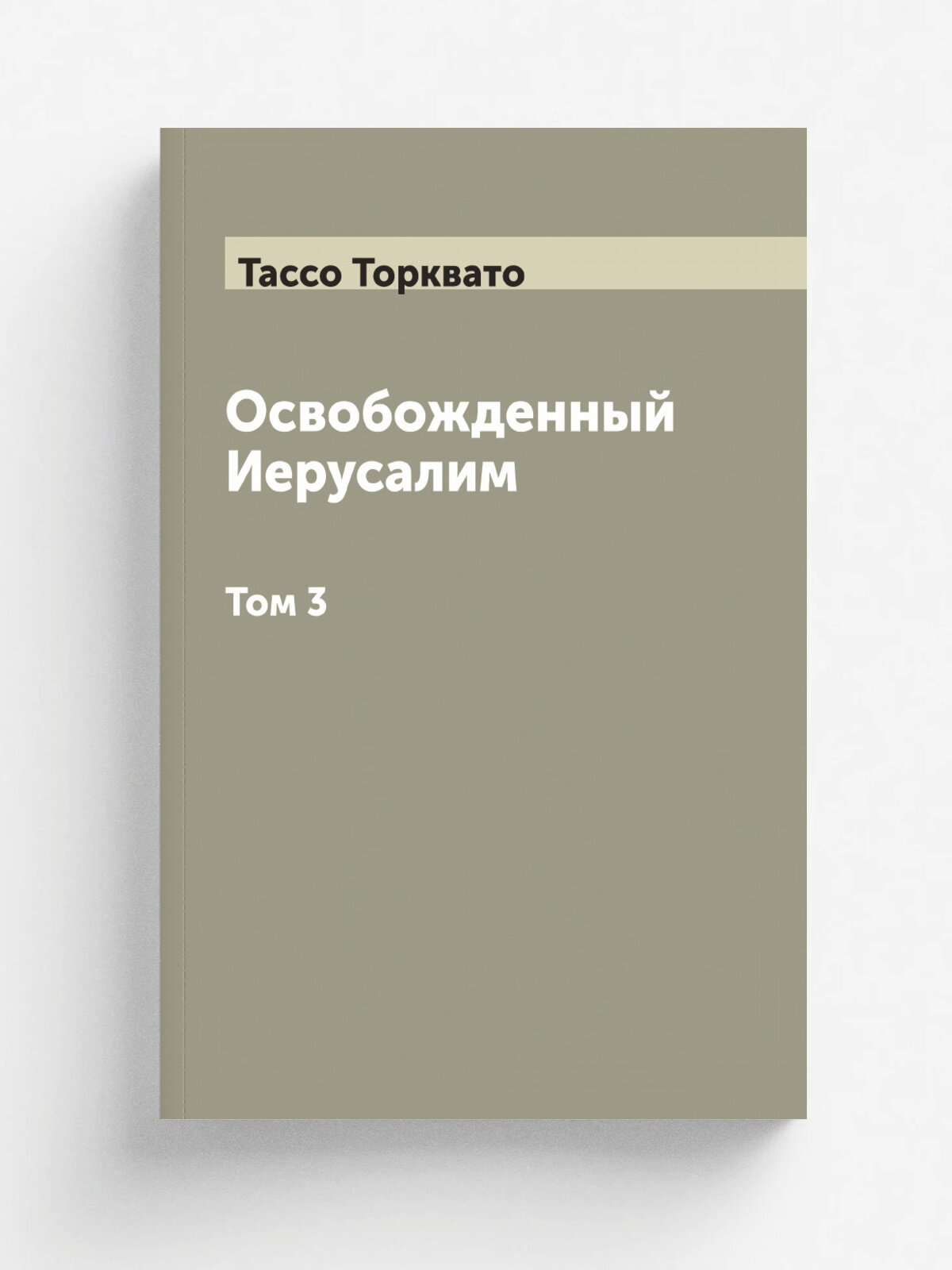 Освобожденный Иерусалим. Том 3