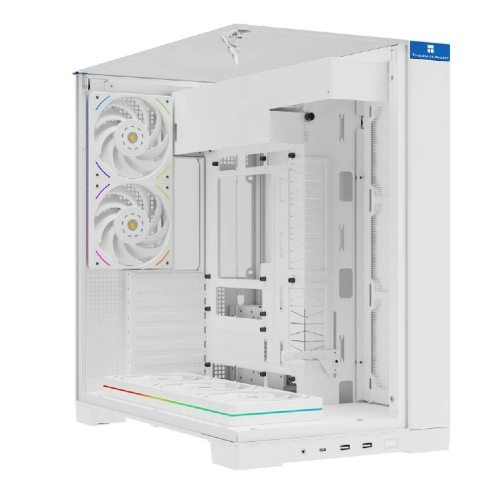 Thermalright Корпуса Корпус TR-A70 White FanUB TG TL-UB36RW+TL-UB24W PWM Fans USB TYPE-C ATX TRA70FUBW