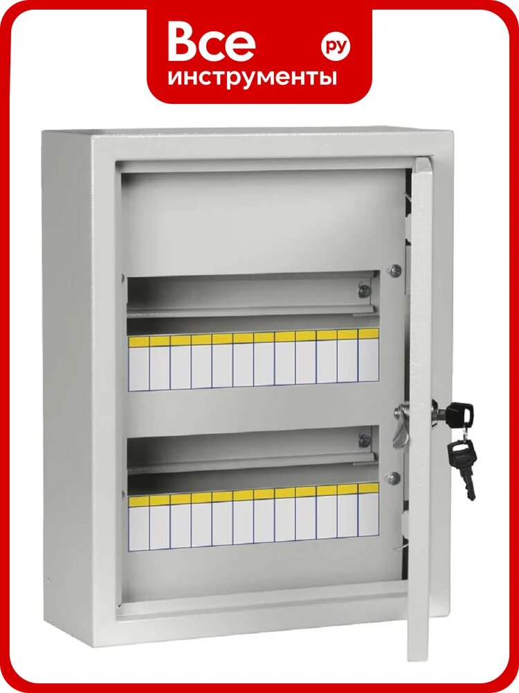 Металлический корпус IEK ЩРн-24з-1 36 УХЛ3 IP31 ИЭК MKM14-N-24-31-Z