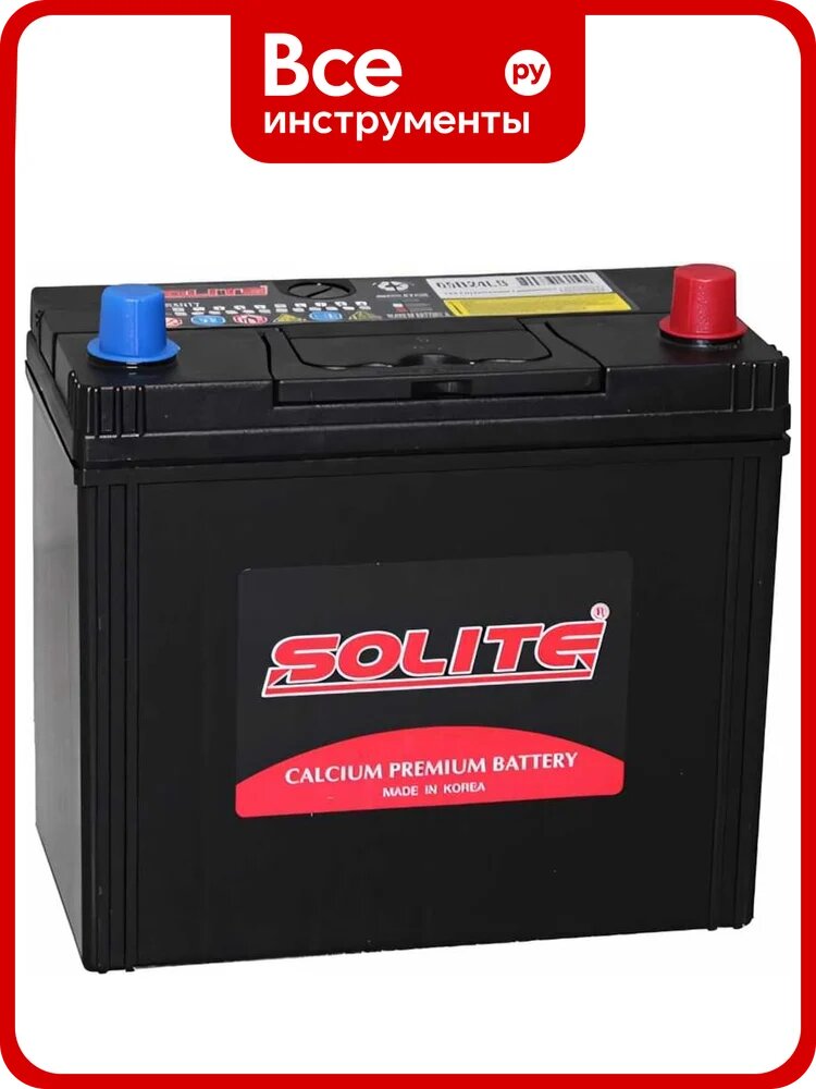 Аккумуляторная батарея SOLITE Asia 6СТ50 VL АПЗ 65B24LS