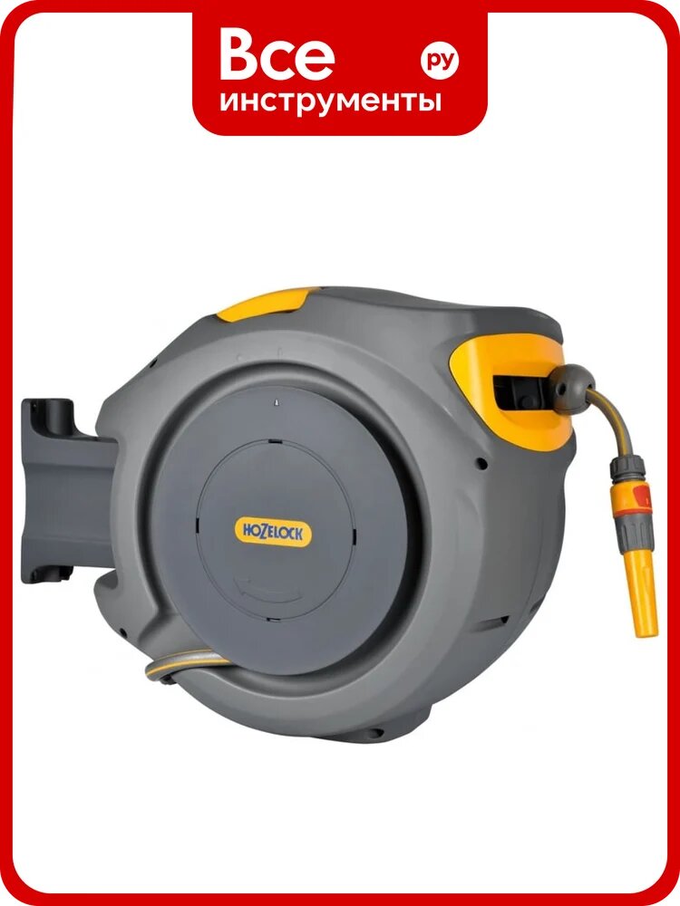 Катушка Авто со шлангом 1/2" 30 м, коннекторами и наконечником для шланга Hozelock 2403 2403 3600